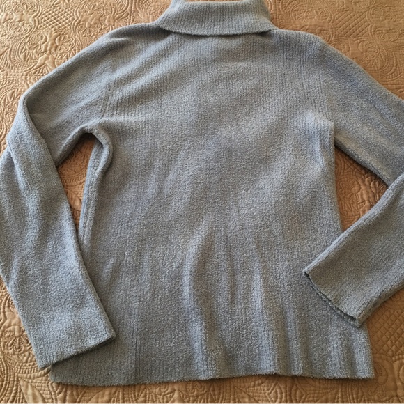 Talbots | Sweaters | Comfy Baby Blue Designer Turtleneck Womans Size ...